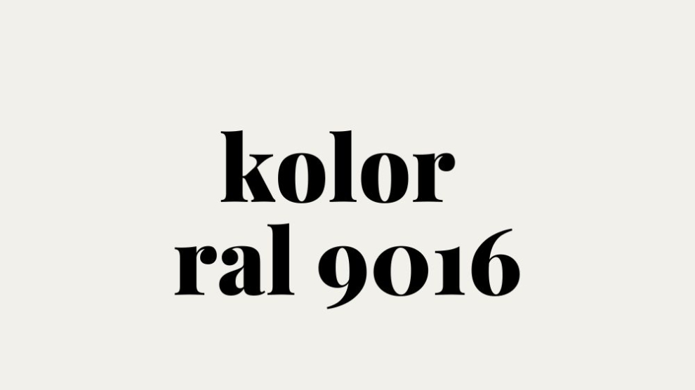 ral 9016 jaki to kolor - infobudowlany.pl